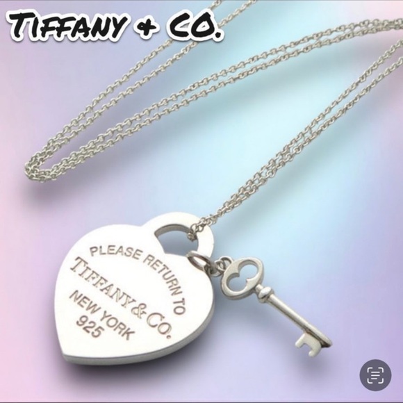 Tiffany & Co. | Jewelry | Tiffany Co Return To Heart Tag Key Silver ...